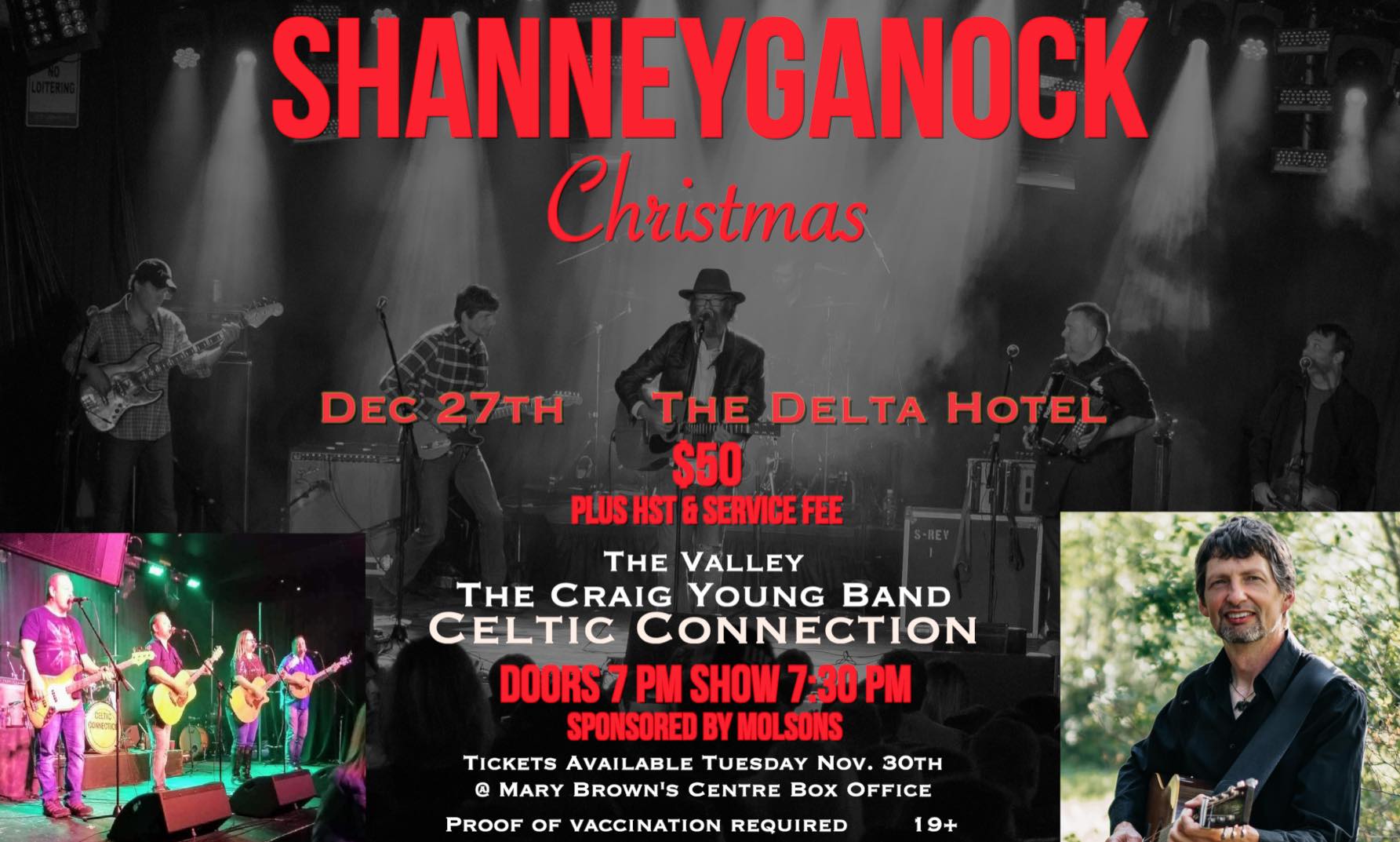 CONCERTS | Shanneyganock Announces Annual Holiday Show at the Delta ...